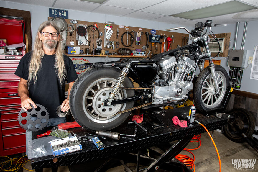 How-to Install: Chain Conversion Kit for 1994-2003 Harley Sportsters ...