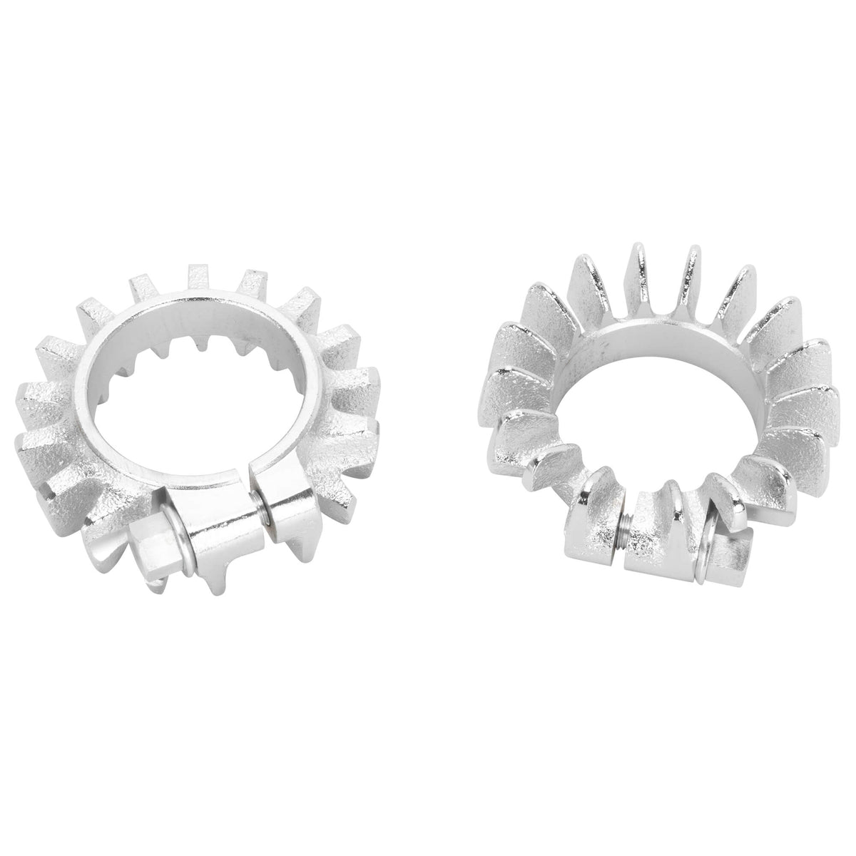 EMGO Finned Exhaust Pipe Clamps 23 Fins unit pre unit Triumph OEM # 70 ...