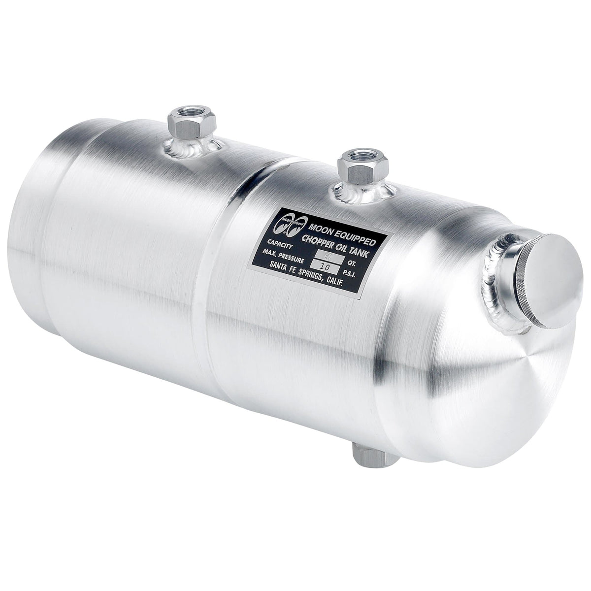 Mooneyes 4 quart Traditional Chopper Oil Tank for Harley-Davidson ...