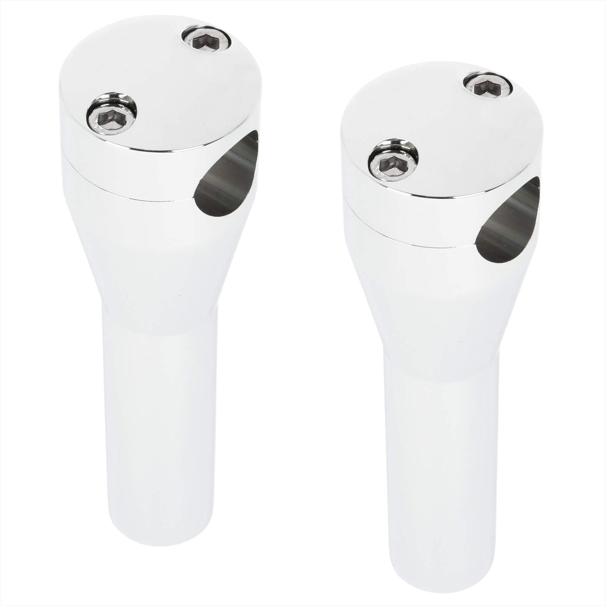 Cycle Standard 6 inch Chrome Tapered Handlebar Riser Set – Lowbrow Customs