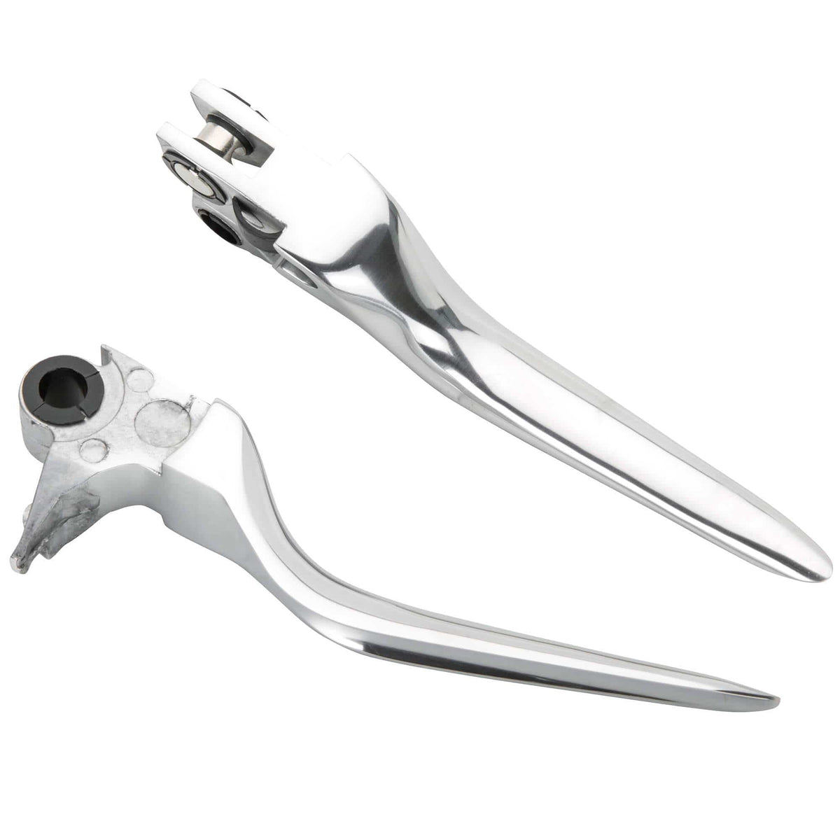 Lowbrow Customs Blade Levers - Polished - 1996 - 2003 Harley Davidson ...