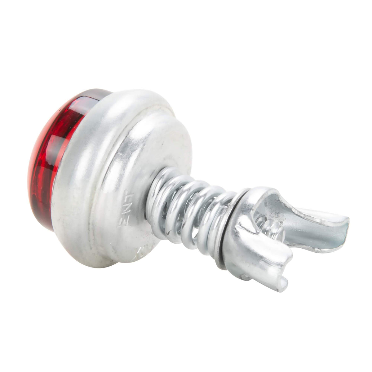 Red Fox Enterprises Glo Brite Glass License Plate Reflector - Red ...