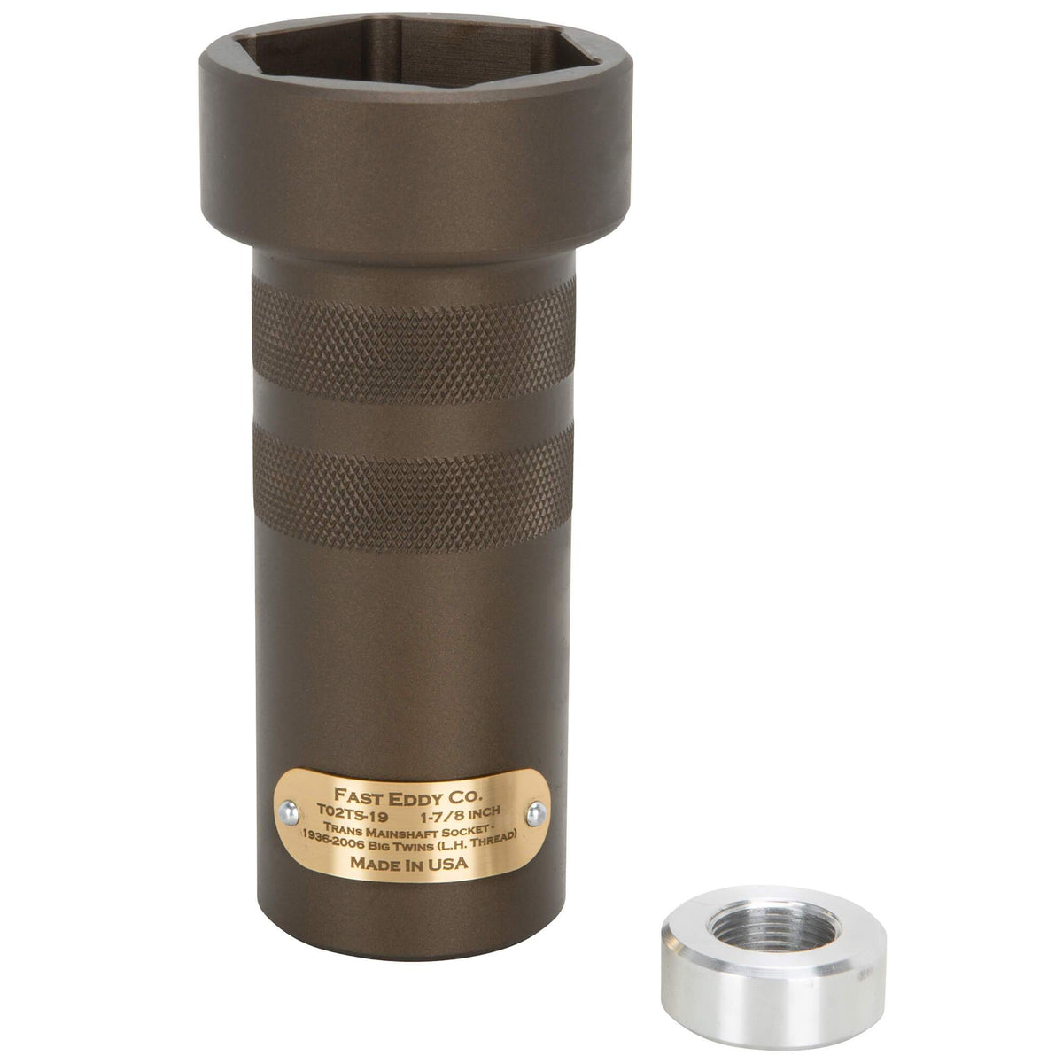 Fast Eddy Co. No. 6 Transmission Socket 1-7/8" for 1936-2005 Harley Big ...