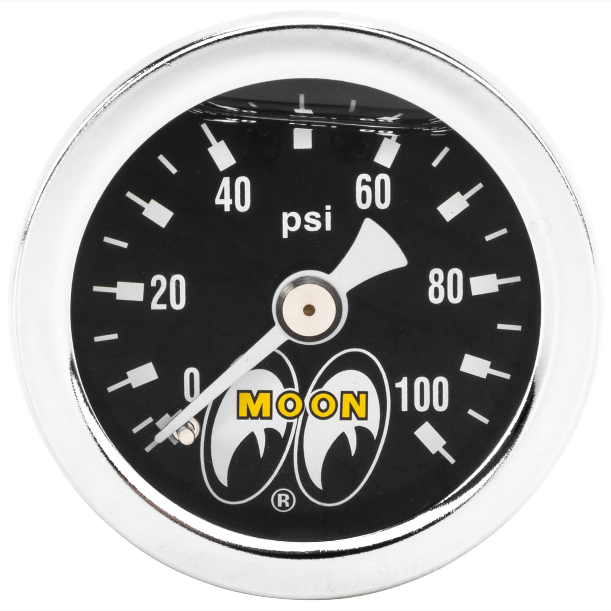 Mooneyes MOON Pressure Gauge 0-100 psi – Lowbrow Customs