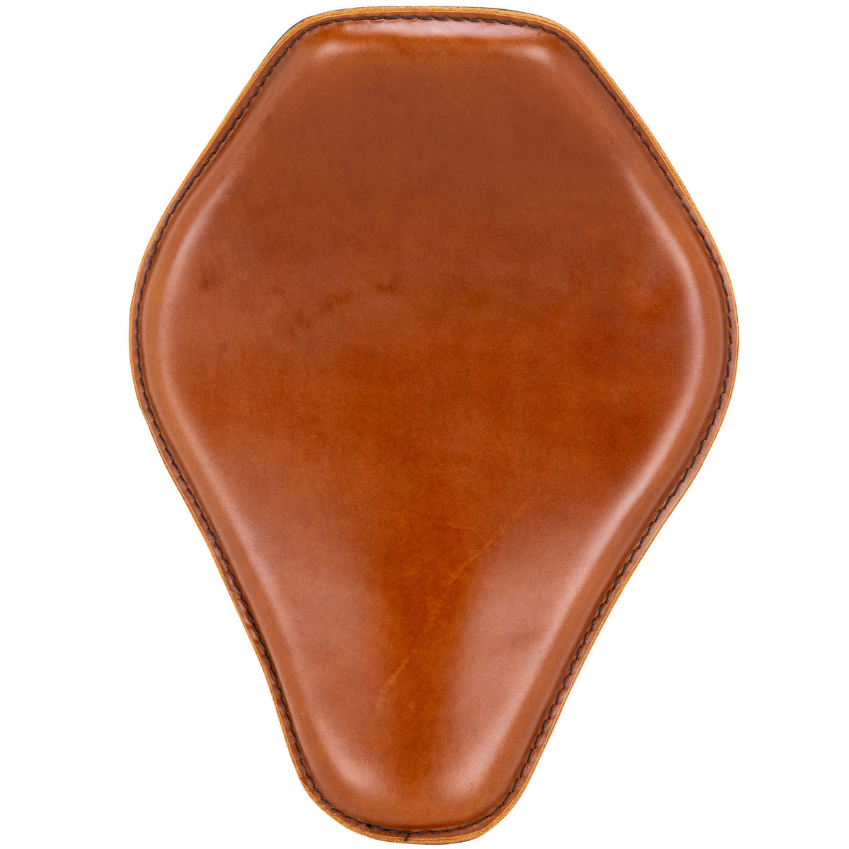 Rich Phillips Seat Co. Snub Nose Leather Solo Seat - Buckskin – Lowbrow ...