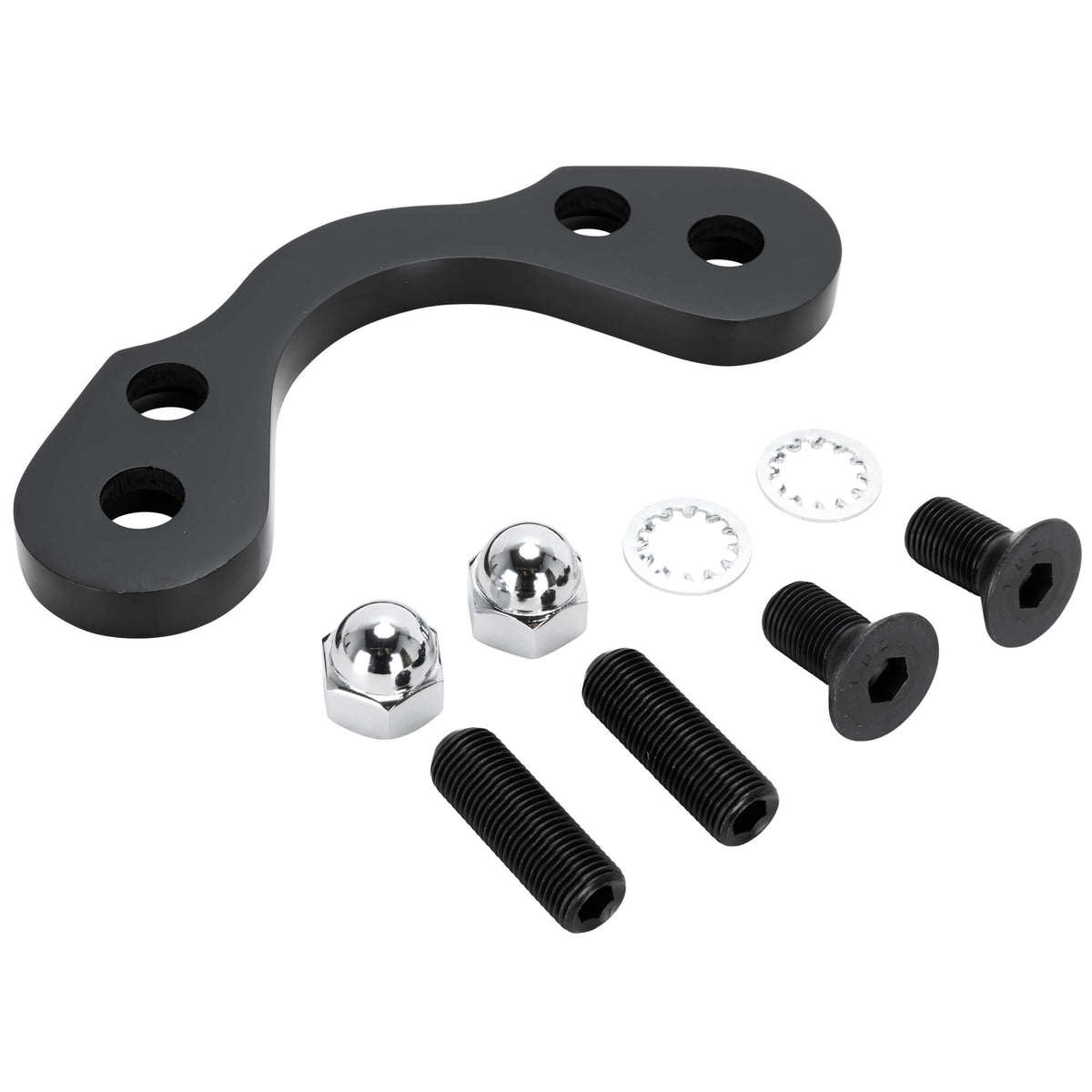 Mid-USA Hardbody Handlebar Riser Adapter Kit for Springers - Black ...
