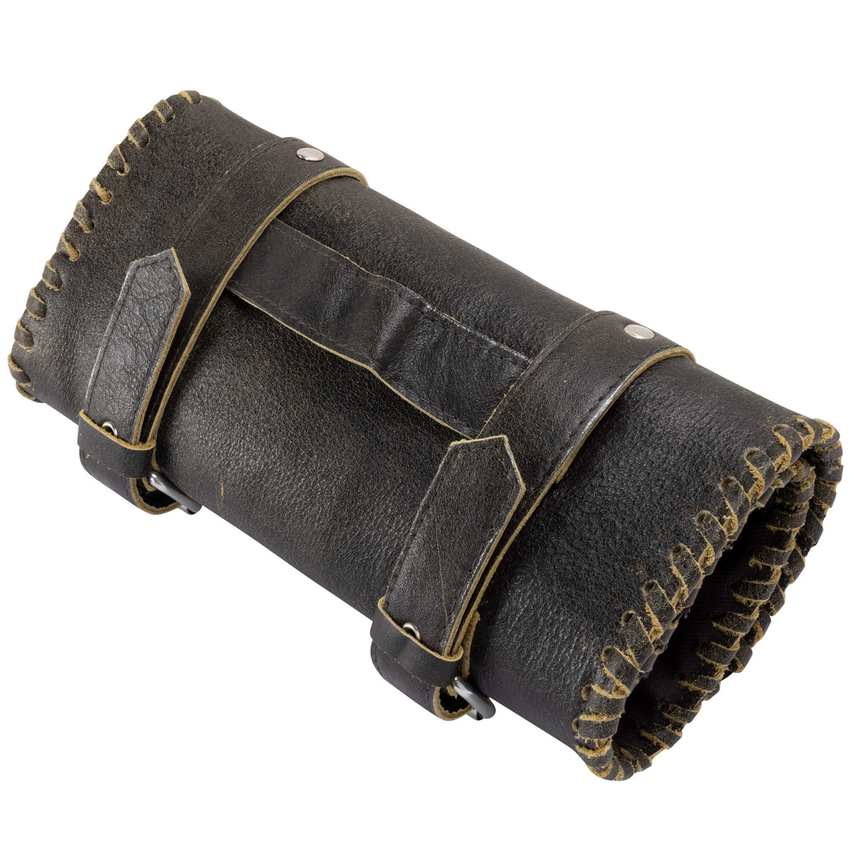 Axel Co. Braided Black Leather Tool Roll – Lowbrow Customs