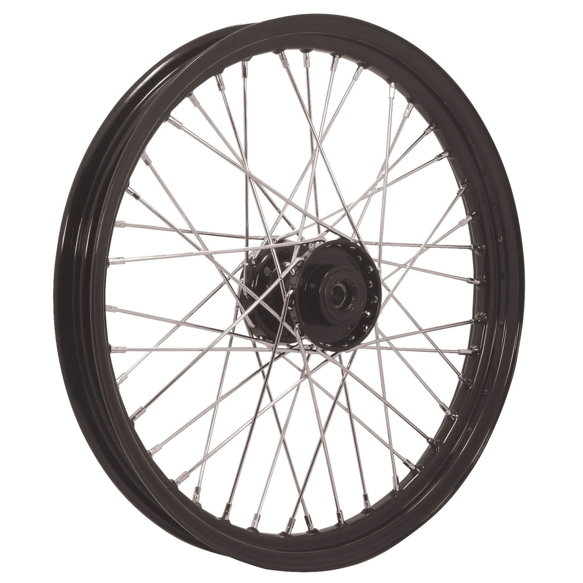 Mid-USA 21 x 2.15 Black Antique Style Front Spool Wheel – Lowbrow Customs