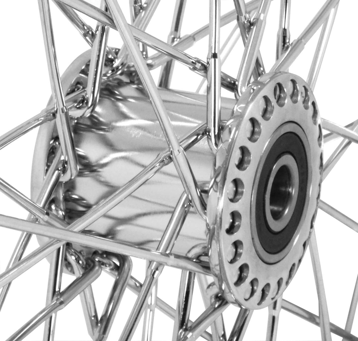 Mid-USA 21 x 2.15 Chrome Front Spool Wheel – Lowbrow Customs