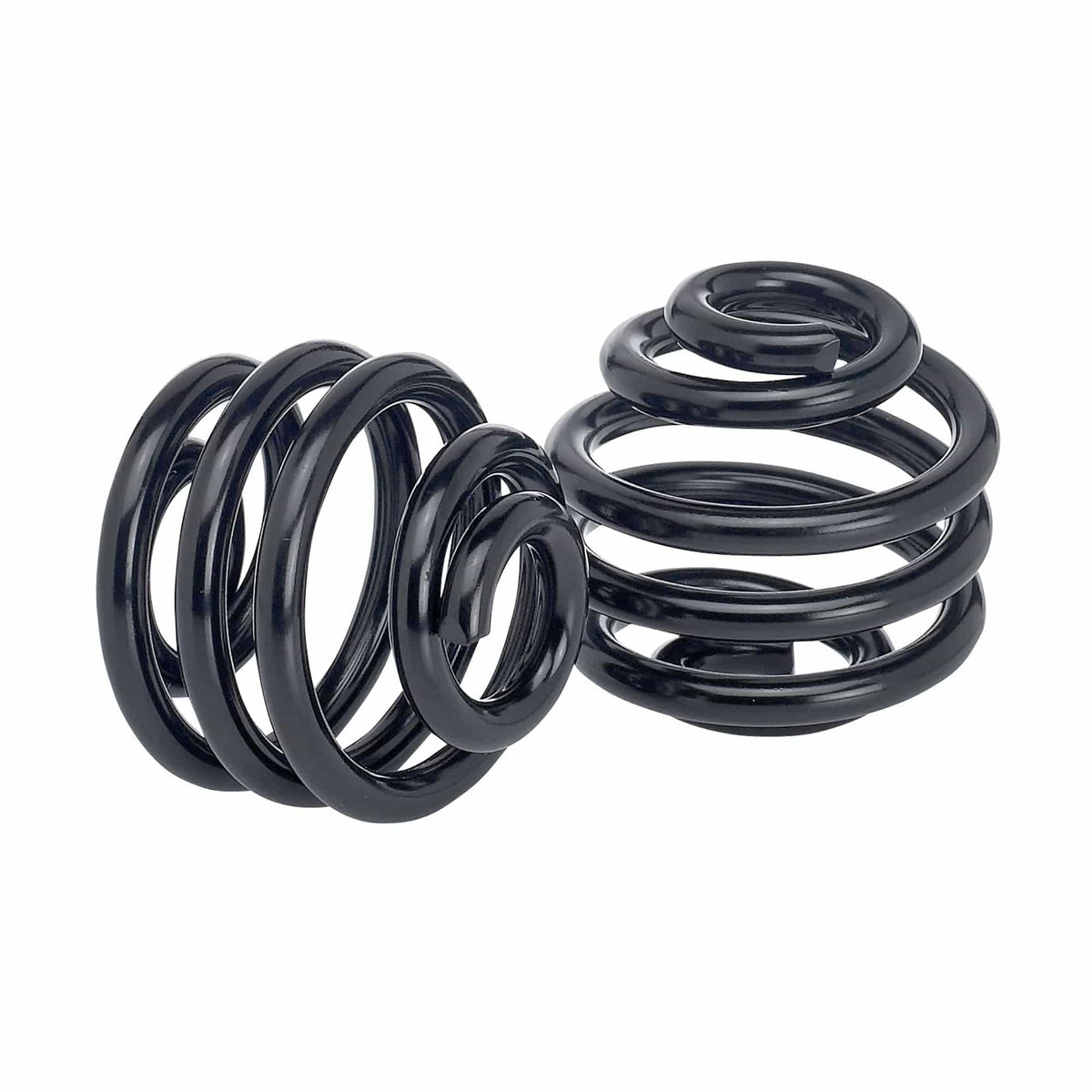 Lowbrow Customs Solo Seat Springs - Barrel Style - 2 inch Black