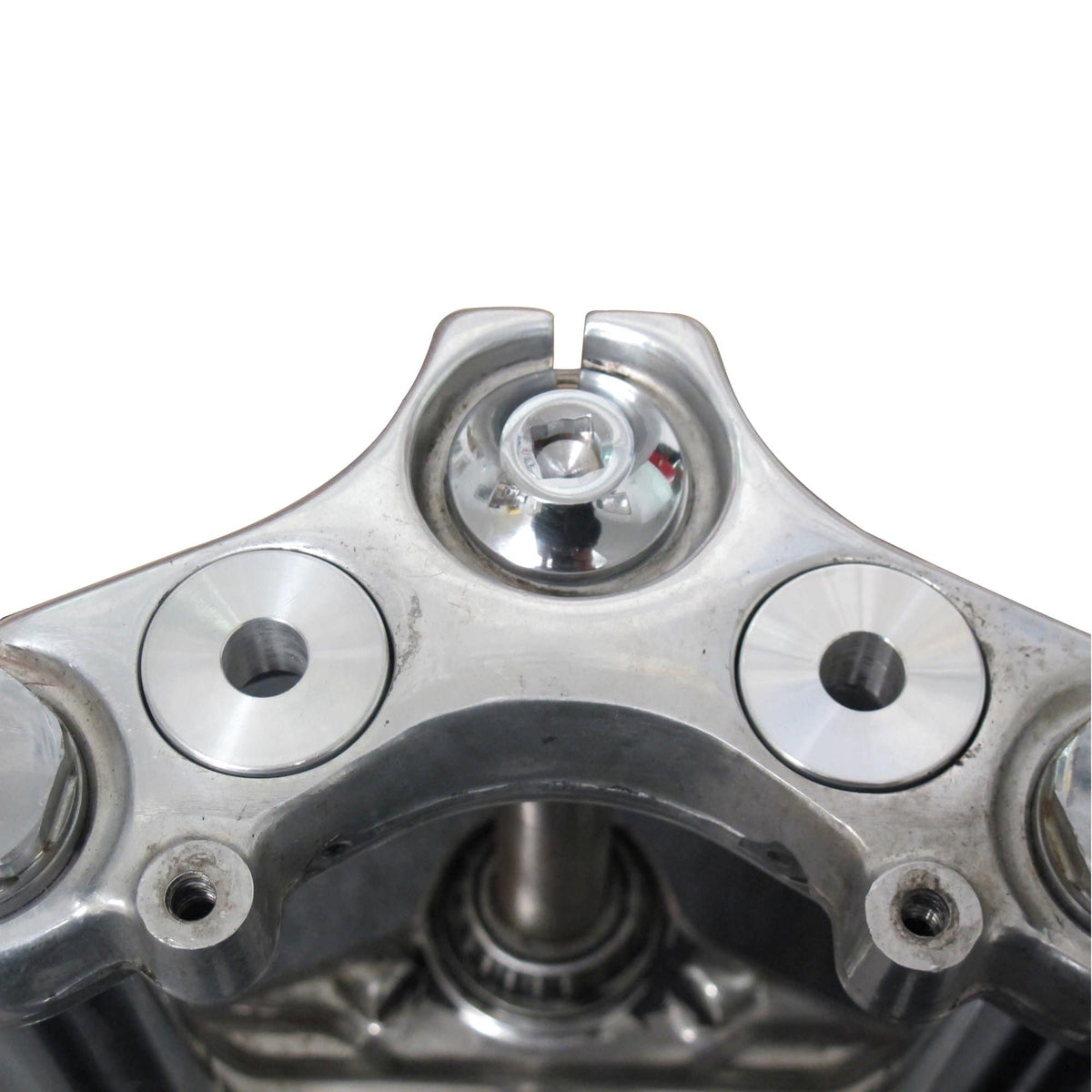 Lowbrow Customs 39mm Solid Riser Bushings for Harley-Davidson - Aluminum